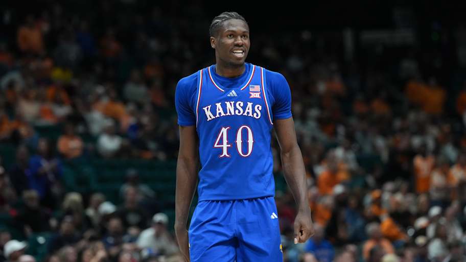 Flory Bidunga Named to Weekly Big 12 Starting Five After Impressive Outings