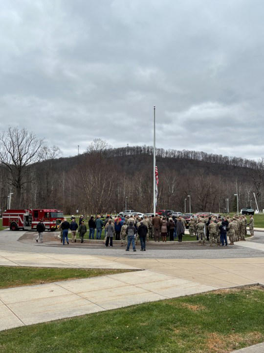 West Virginia National Guard gathers to honor Beckstrom, Wolfe