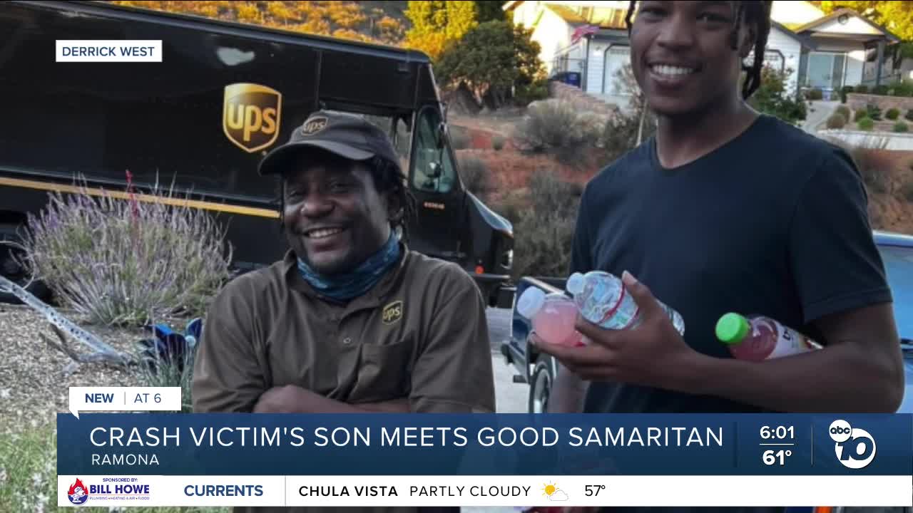 UPS driver saves grandfather's life after golf cart crash in Ramona
