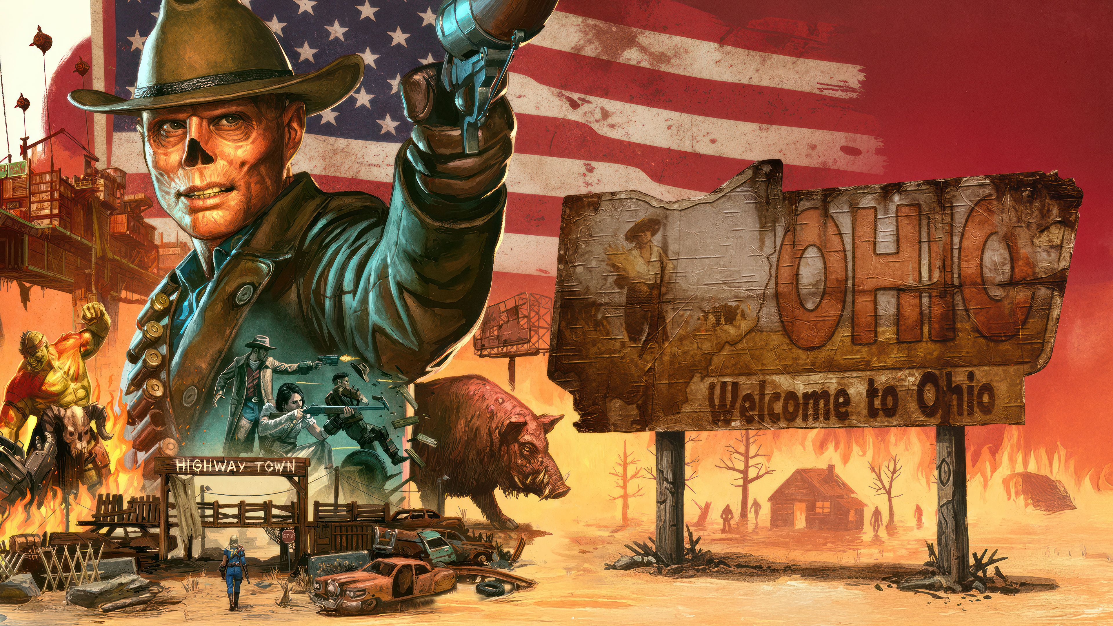Fallout 76 Embraces Its Own Manifest Destiny with the Burning Springs ...