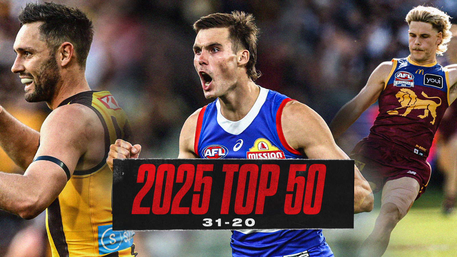 The top 50 AFL players of 2025: 30-21 (Part 3)