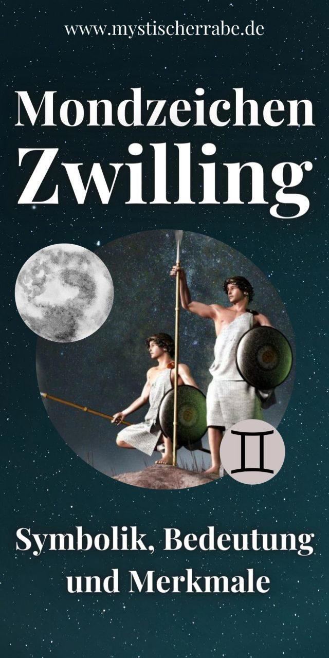 Mondzeichen Zwilling Frau