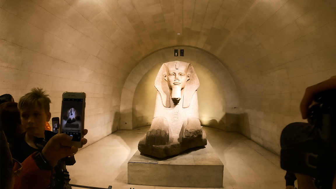 Have You Ever Seen the Louvre’s Hidden Sphinx Room?