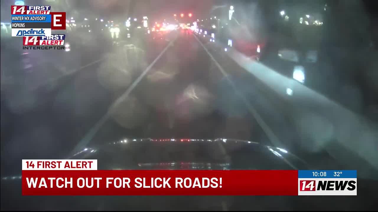 Tracking wintry weather and slick roads across the Tri-State