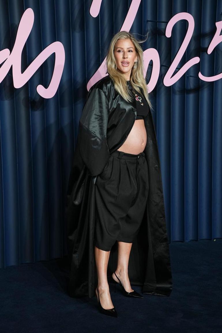 İki ünlü isim, tek ödül töreni... Hamile olduklarını kırmızı halıda ...