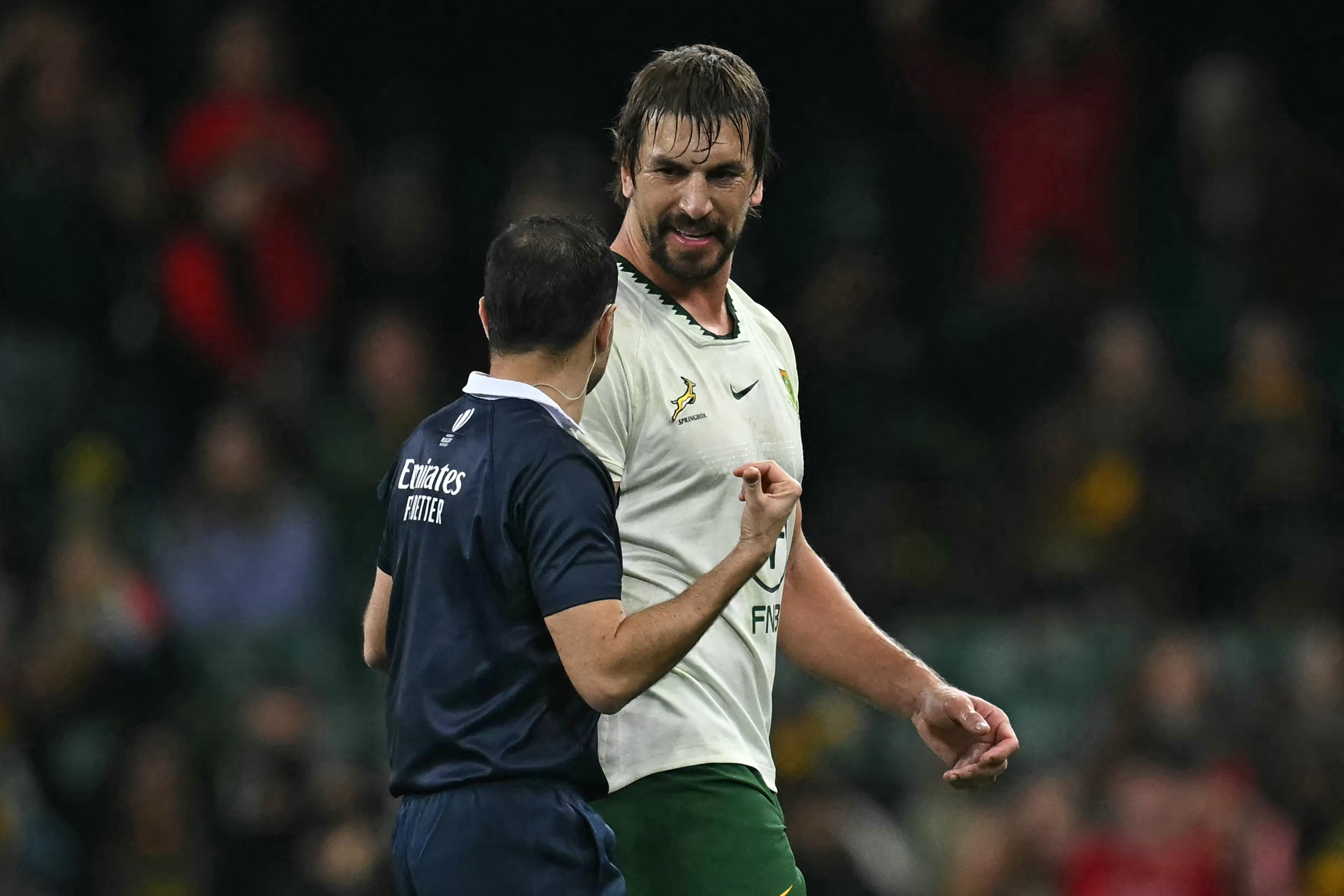 Etzebeth to learn fate after gouging incident