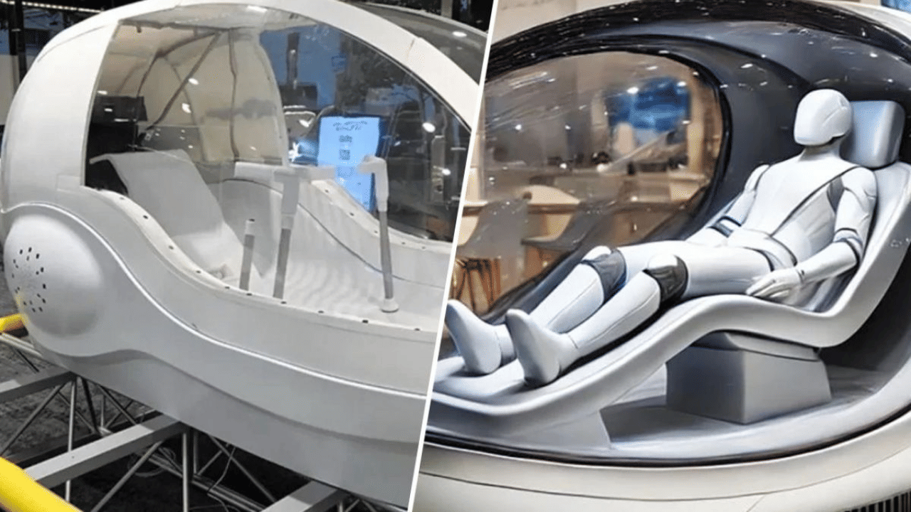 Japan launches human washing machine: Futuristic pod lets you get clean ...
