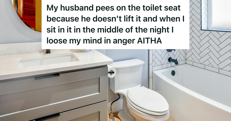 Woman’s Hubby Ignored A Basic Bathroom Rule, So She Put Her Foot Down ...