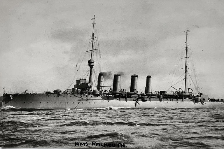 Vintage Views: the final days of light cruiser HMS Falmouth