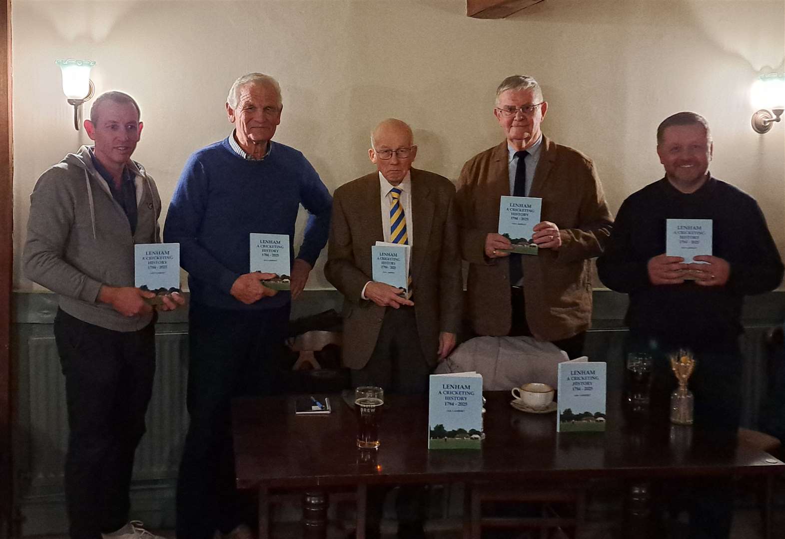 Lenham Cricket Club release book, written by local author Ian Lambert ...