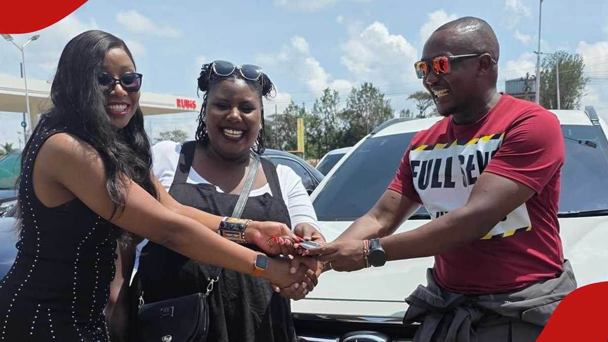 Dennoh Spinner: Popular motoring MC surprises wife with Subaru, new iPhone 17 Pro Max