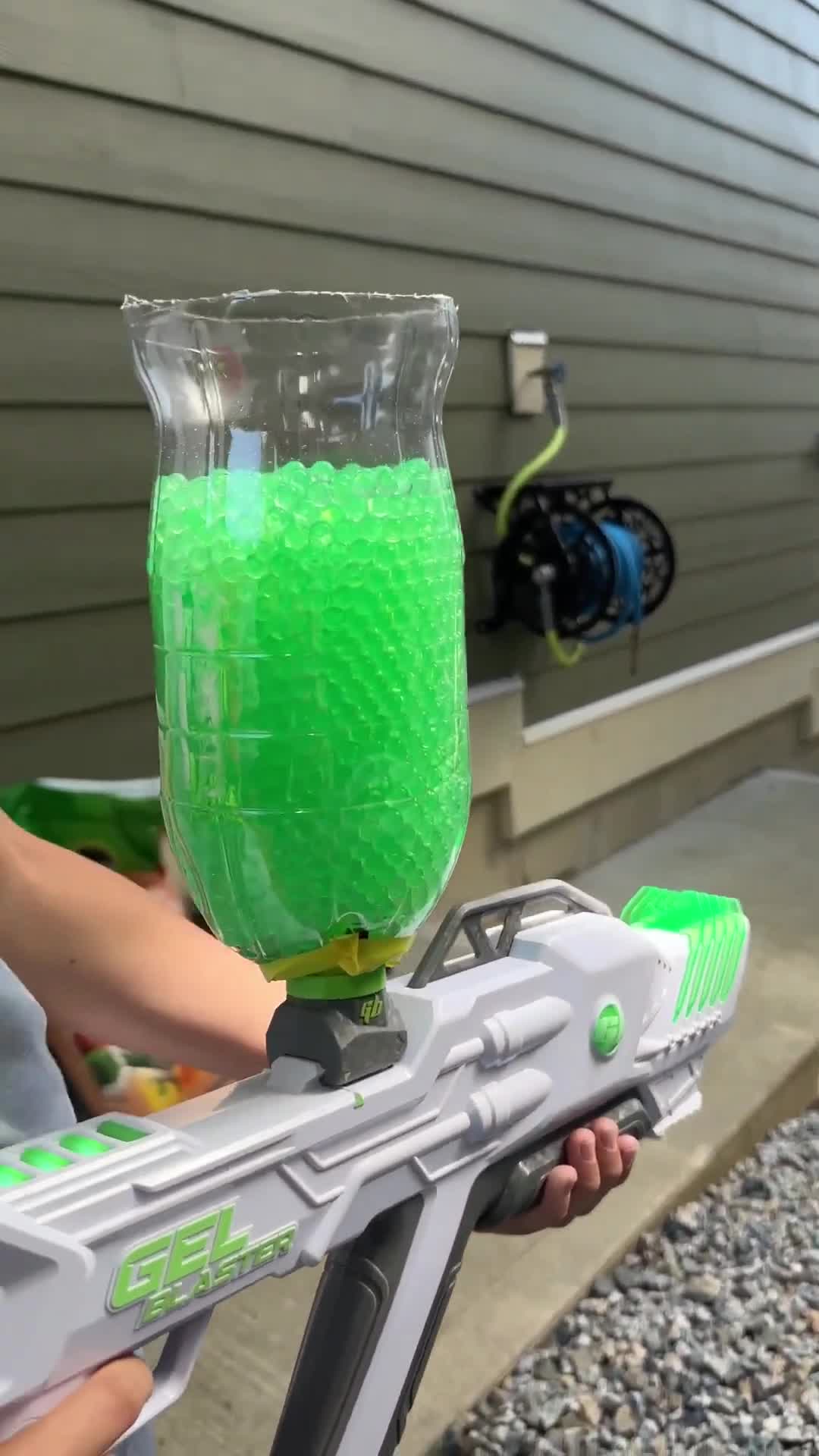 Insane gel blaster mod!