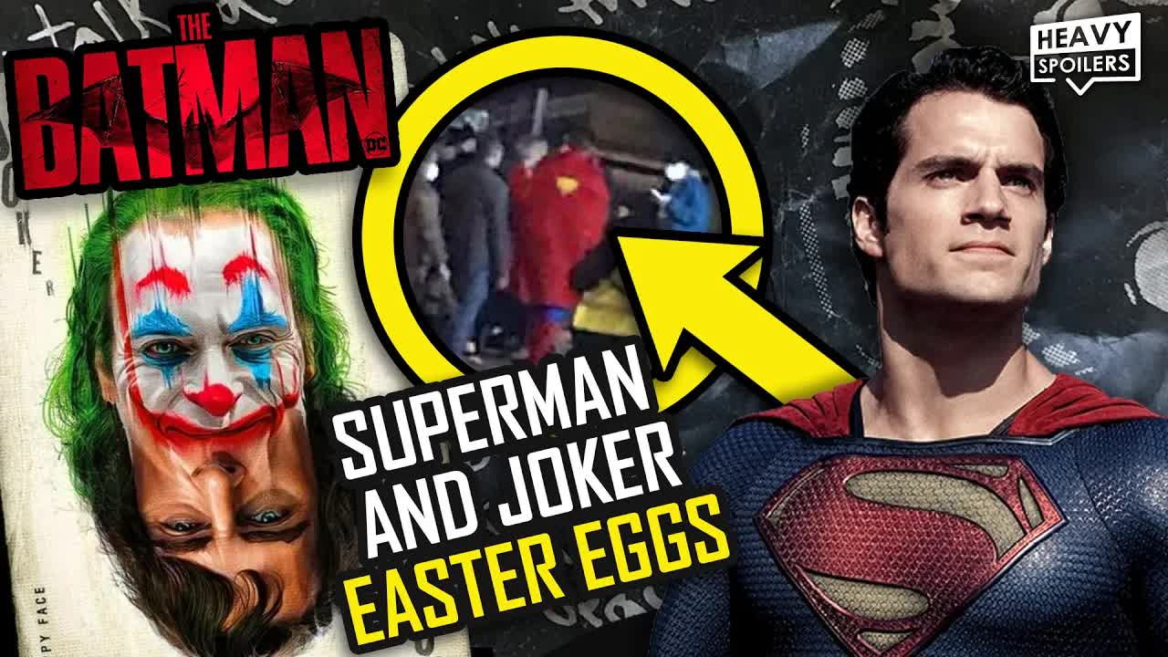 THE BATMAN 2022 Superman, Joker, Mister Freeze, Robin And Scarecrow ...