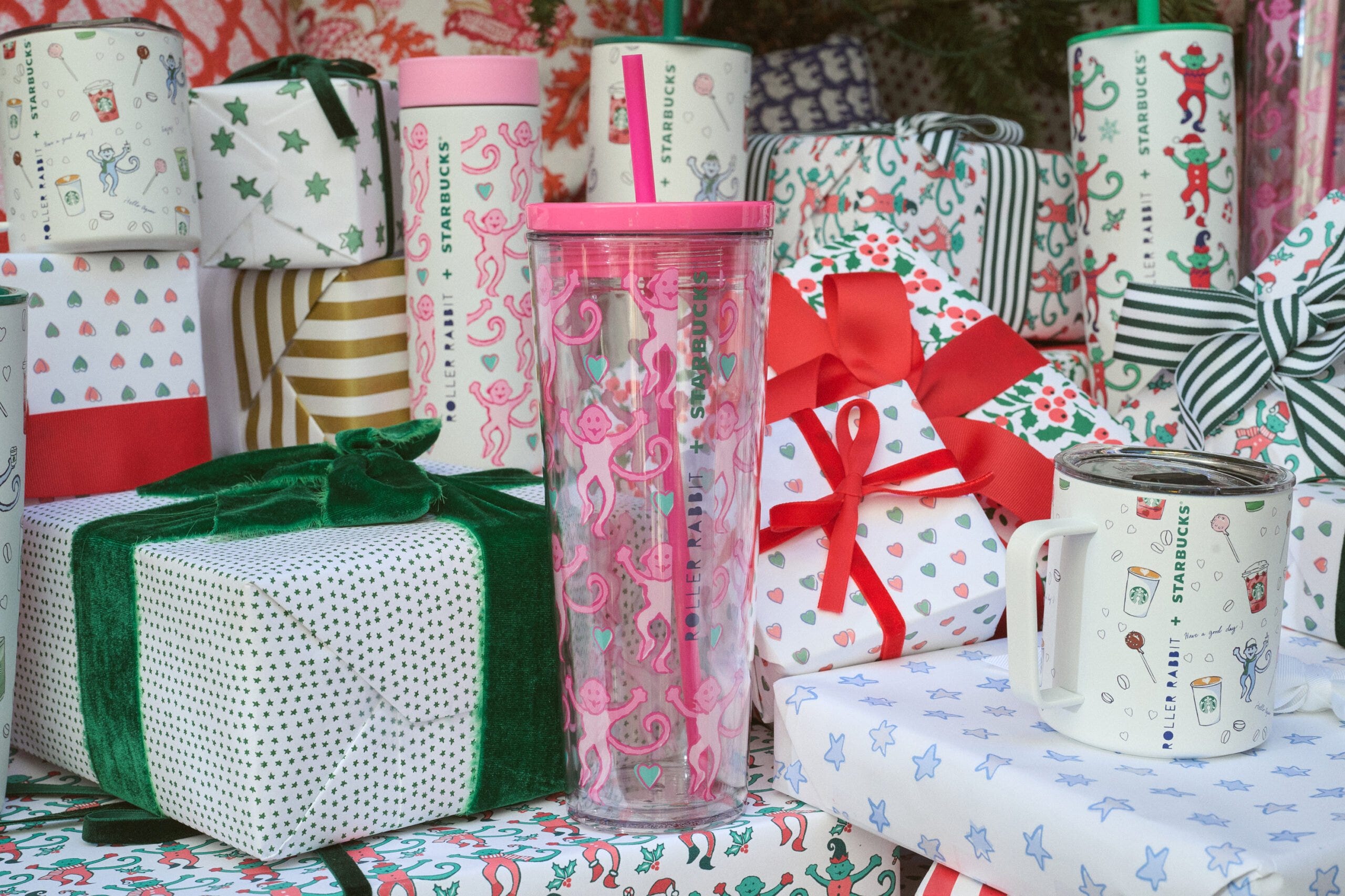 Starbucks Roller Rabbit cup is here! How to get the cute monkey cups