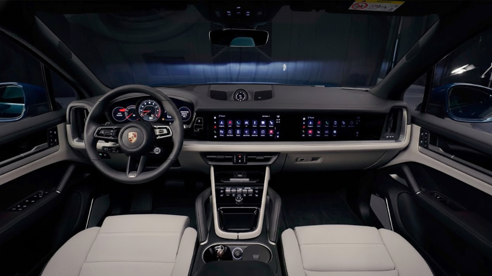 Is the Cayenne Interior Now a Mix of 911 and Taycan?