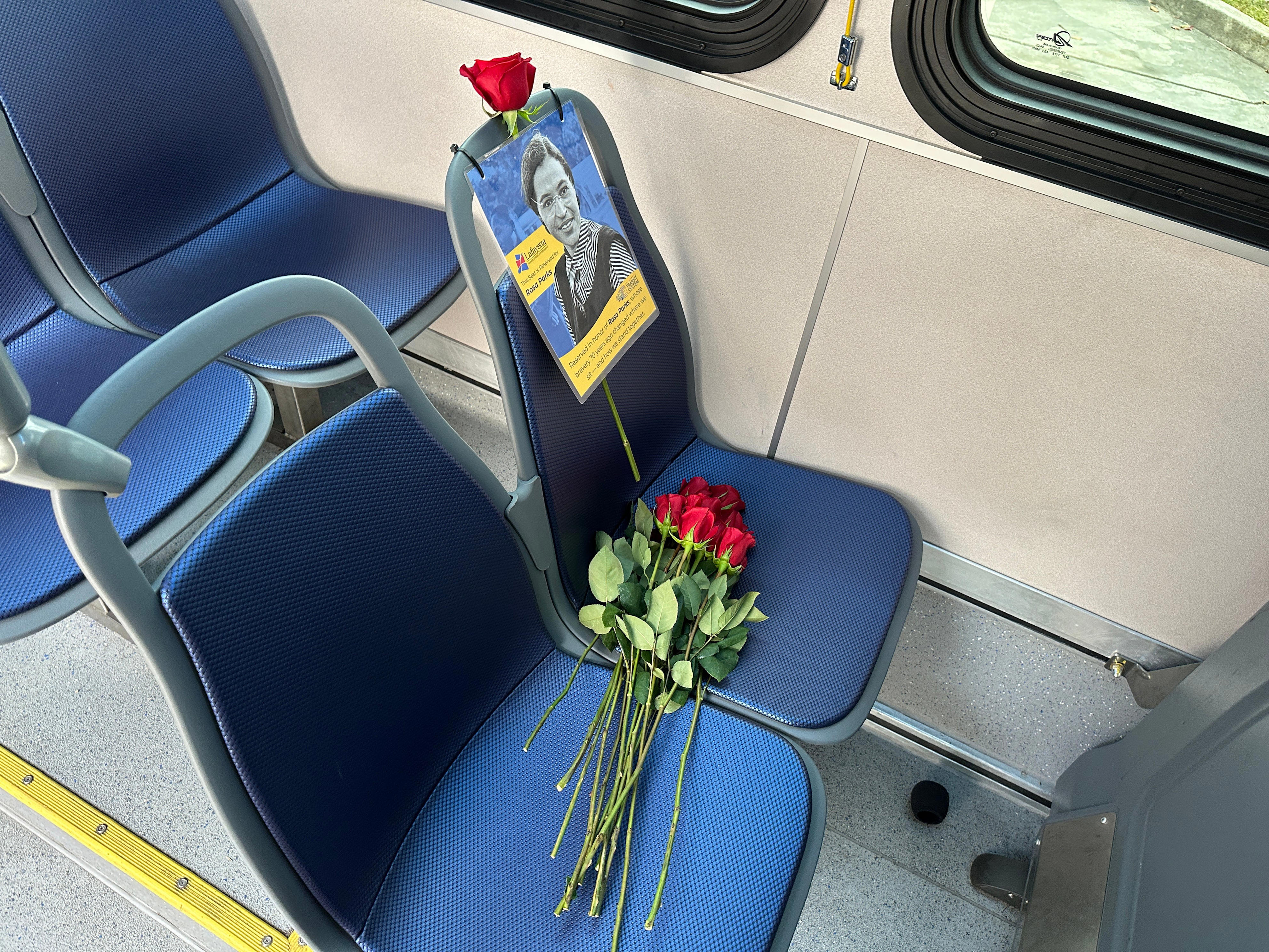 Louisiana city honors Rosa Parks 70 years after her courageous stand