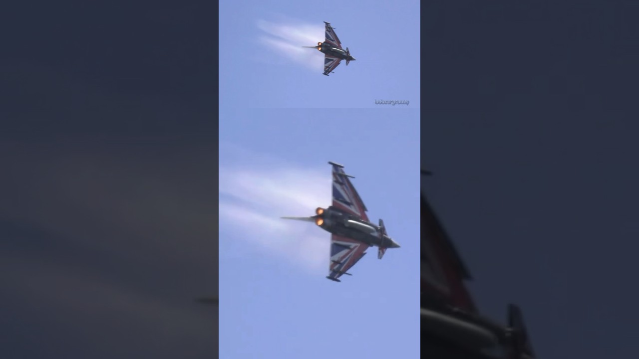 Black Jack Typhoon Jet Vapour Show