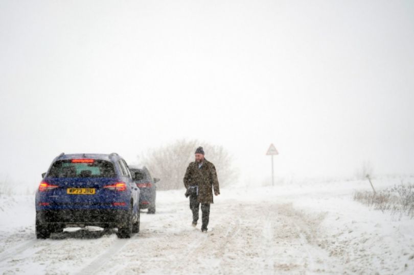 UK snow bomb upgraded to 'blizzards' and set to last 21 hours next week