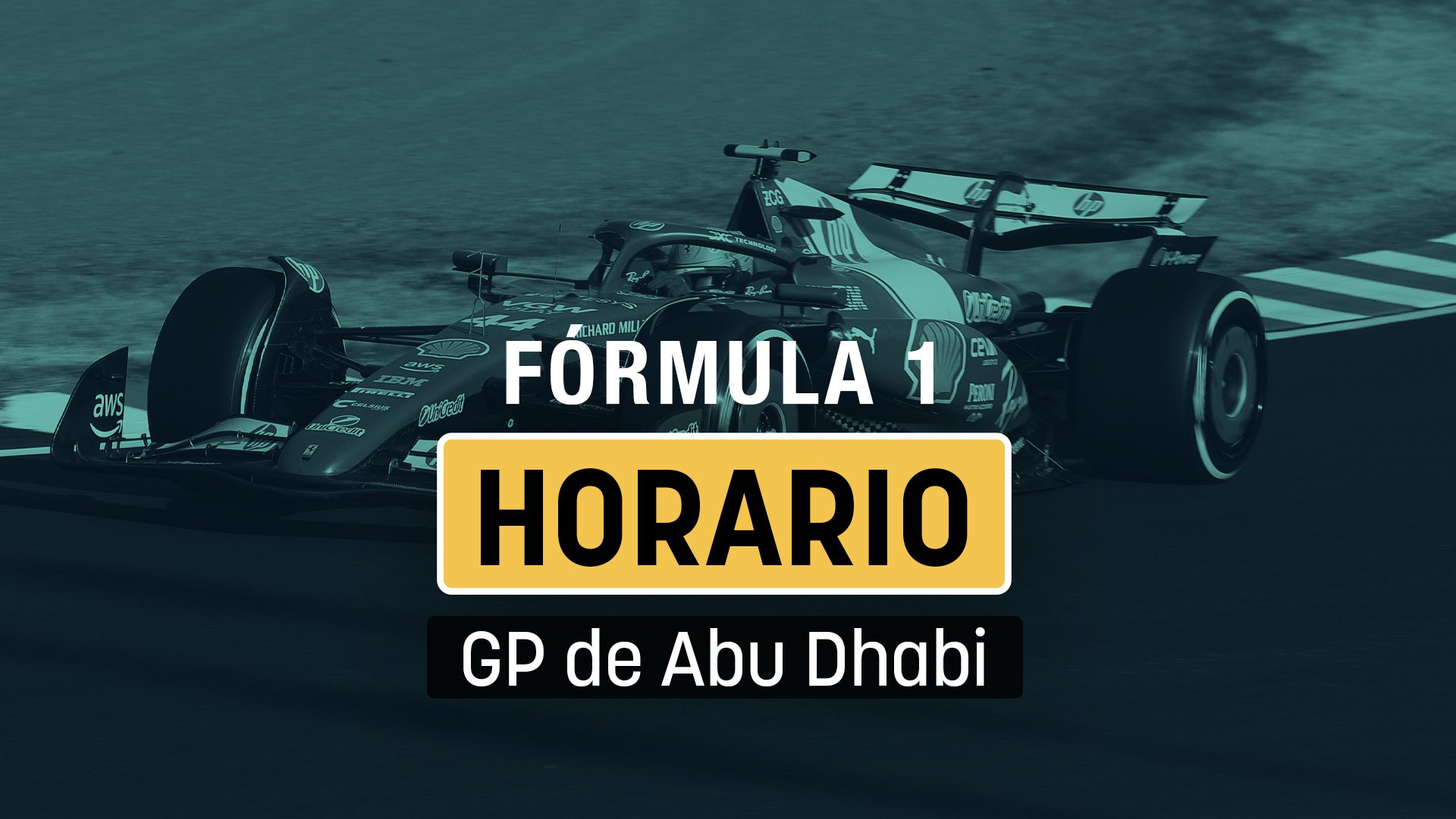 F1 2025: horario y dónde ver el Gran Premio de Abu Dhabi de Fórmula 1 ...
