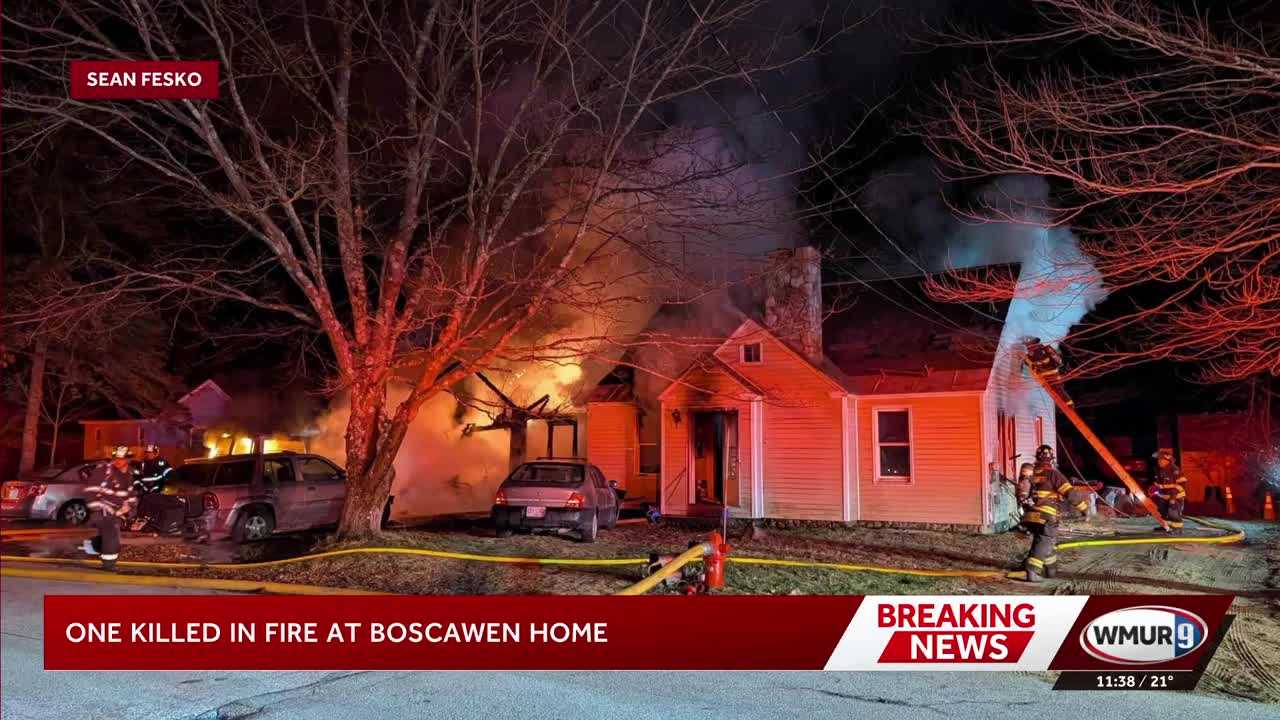 Officials identify man found dead after Boscawen house fire