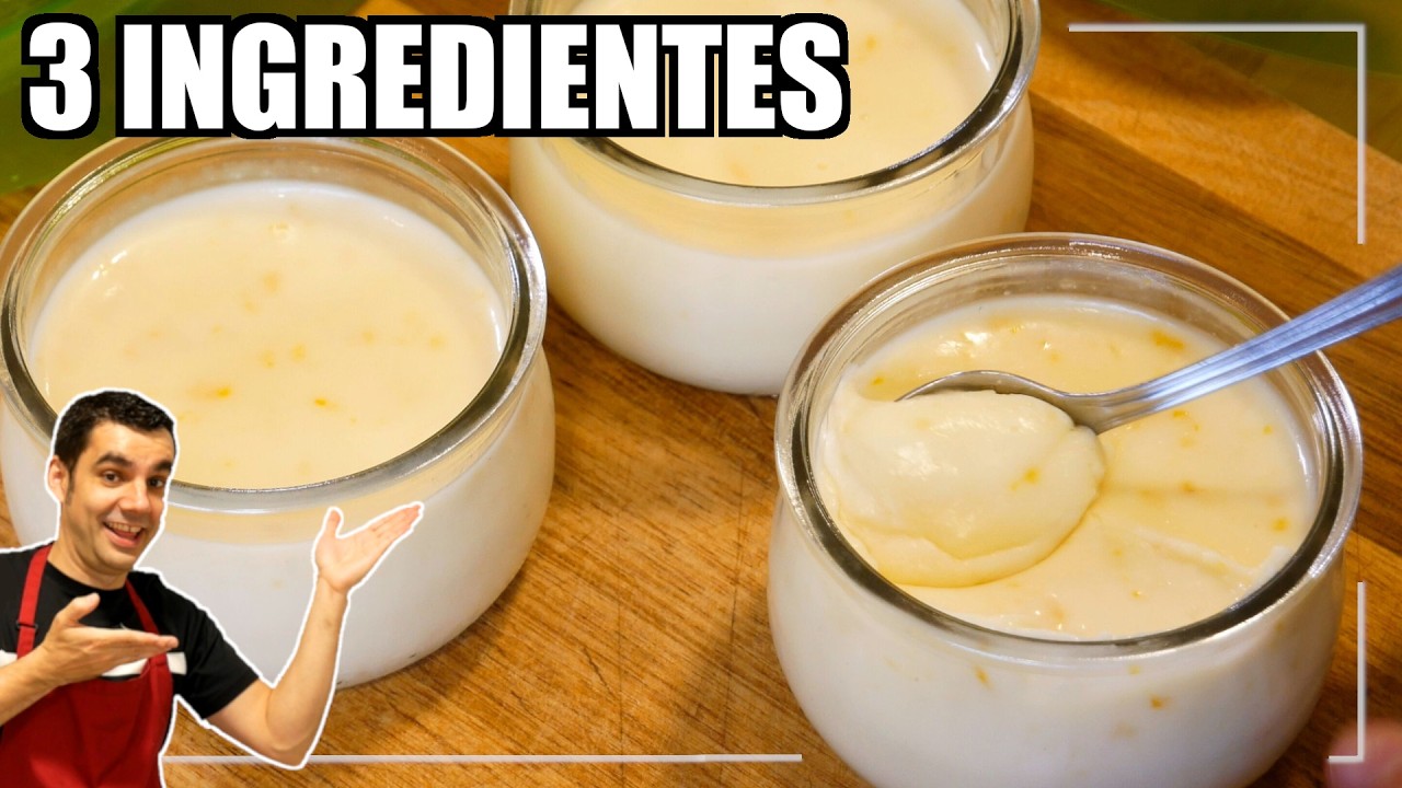Crema De Limón Fácil Sin Horno En Minutos