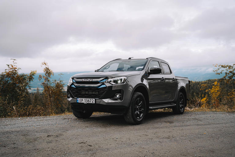 Elektriske Isuzu D-Max testet i Norge