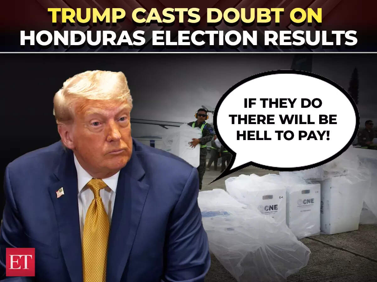 Trump raises doubts about Honduras presidential vote count: 'If they do ...