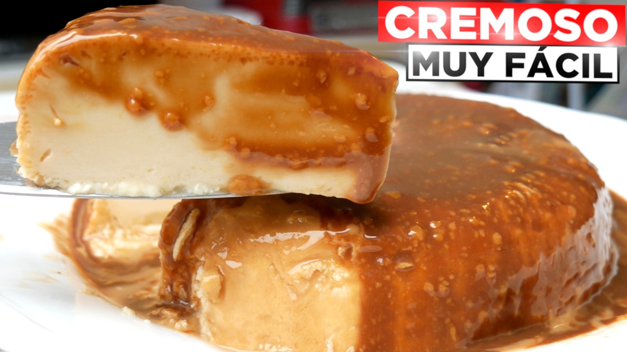Flan en 5 Minutos Súper Rico y Cremoso