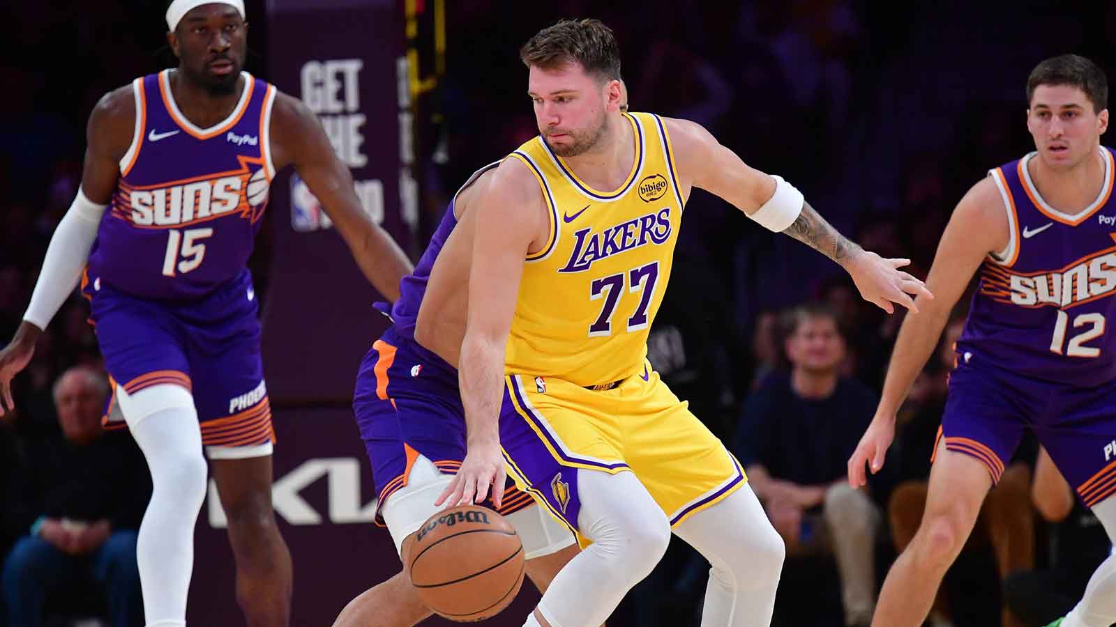 Lakers’ Luka Doncic goes full Kobe Bryant in red-hot start vs. Suns