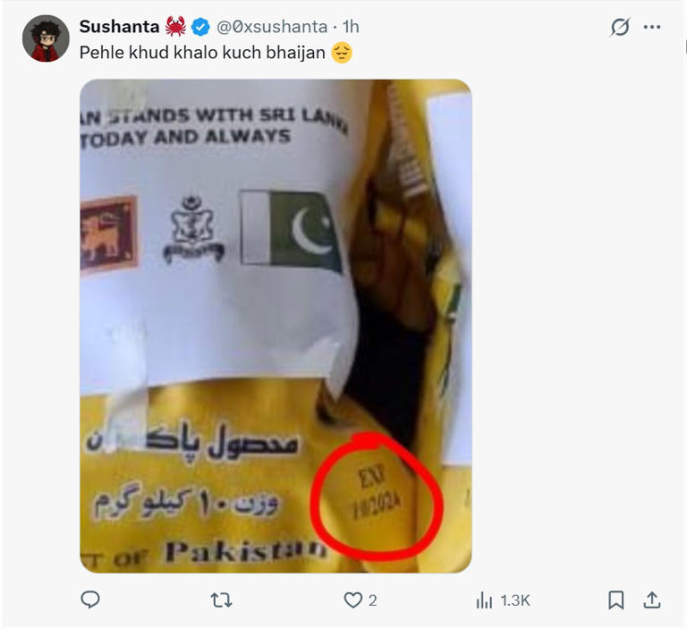 'It's a dead economy': Pakistan does it again, sends expired aid to ...