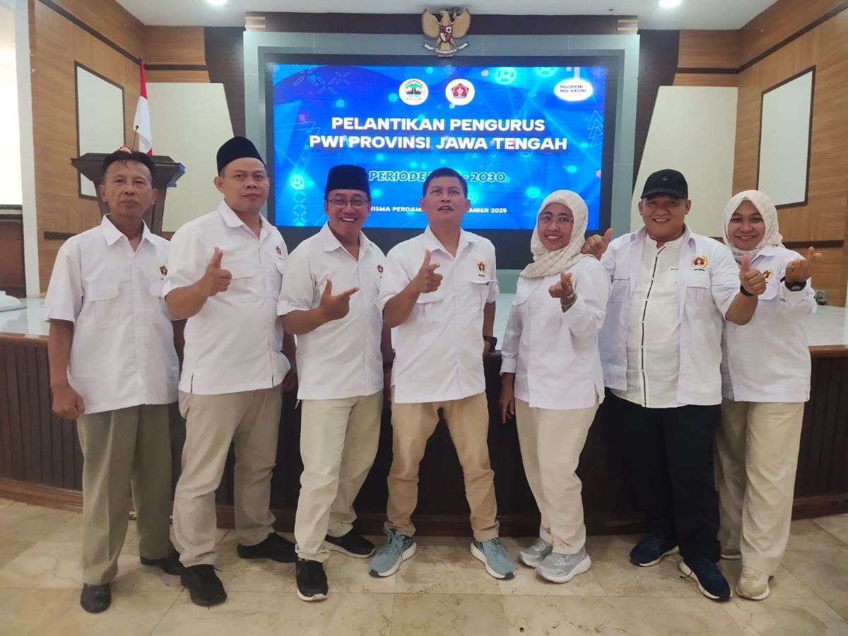 Ketua PWI Jateng 2025-2030 Setiawan Hendra Kelana Ajak Wartawan ...