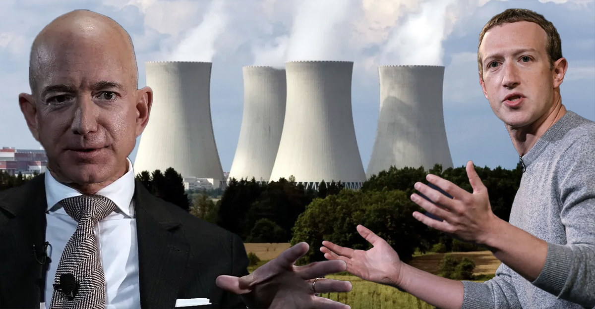 Amazon Meta And Google Have Pledged To Triple Nuclear Power