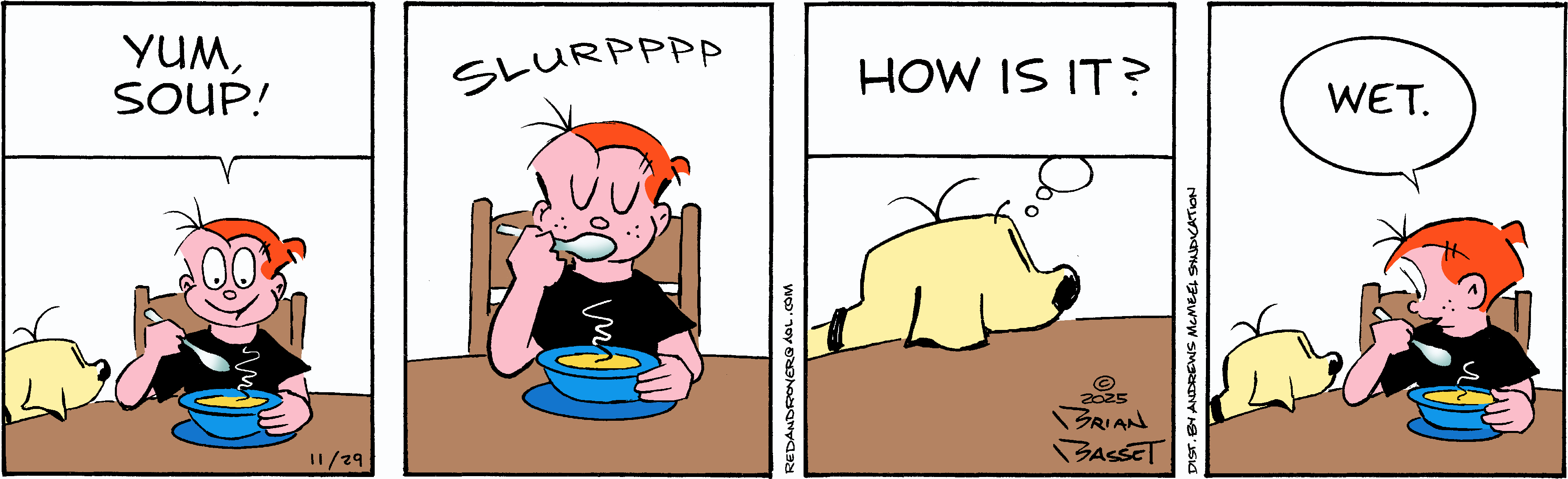 Red and Rover by Brian Basset