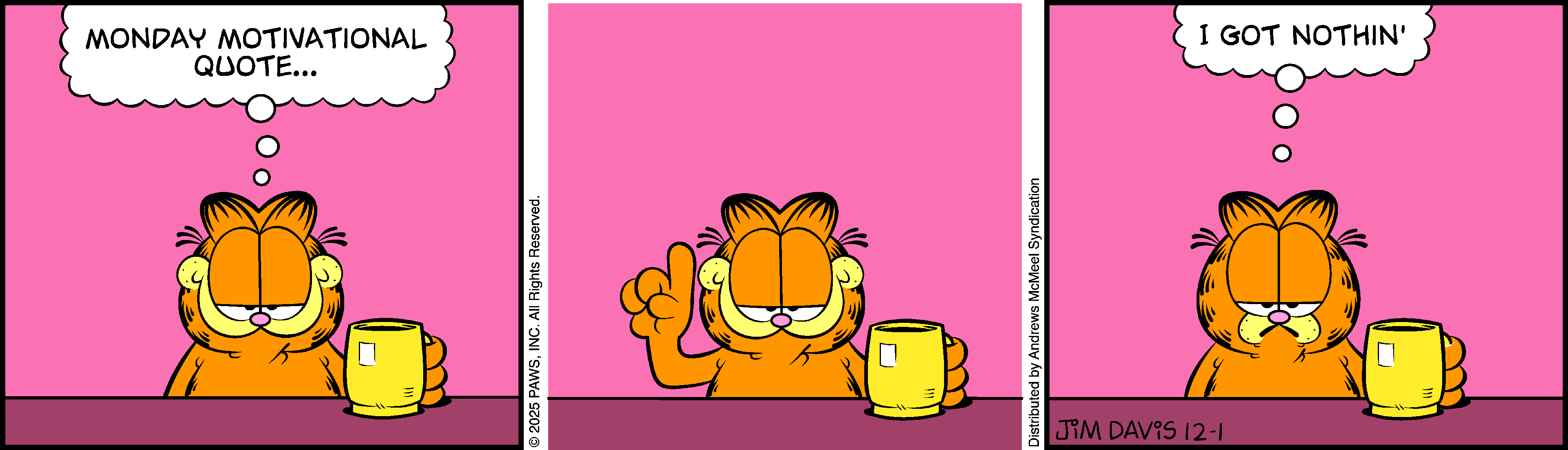 Garfield by Jim Davis