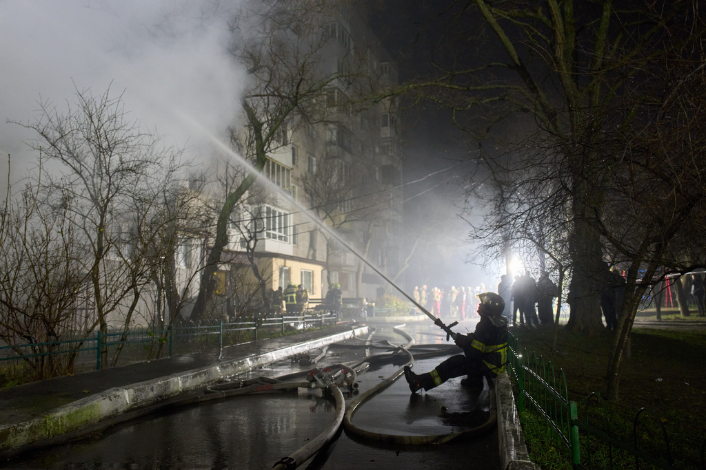 Fler ryska attacker mot Ukraina i november