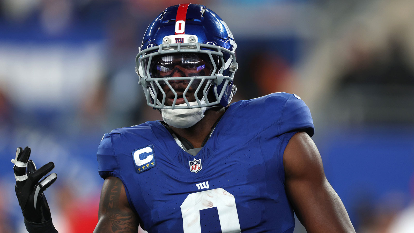 Giants’ Abdul Carter drops mic with correction for Brian Burns’ Pro ...