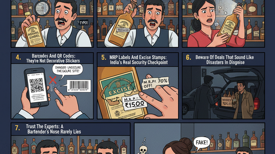 How To Spot Fake Whisky, Scotch, And Single Malt Bottles In India: A ...