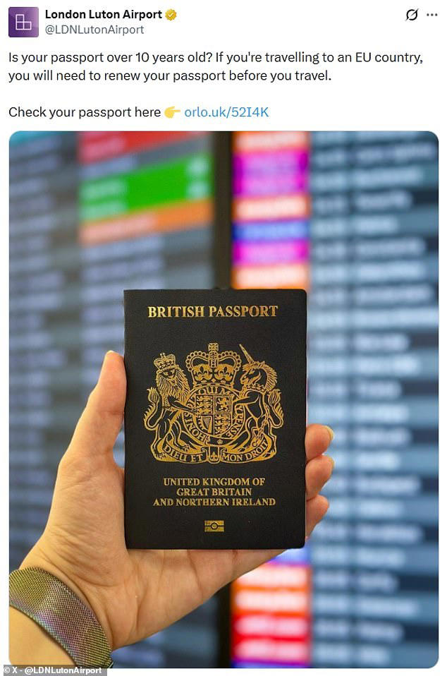 Urgent warning to holidaymakers over passport issue that could stop you ...