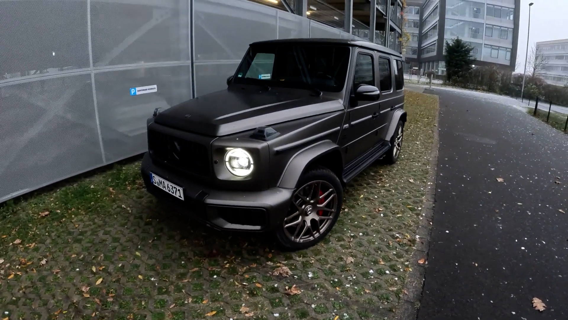 Mercedes G63 Facelift Autobahn POV Drive