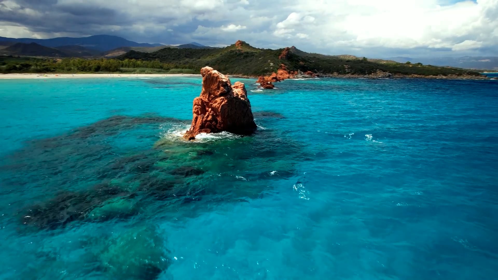Sardinia's Cea Beach: A Drone Journey Above Paradise - Worldwide