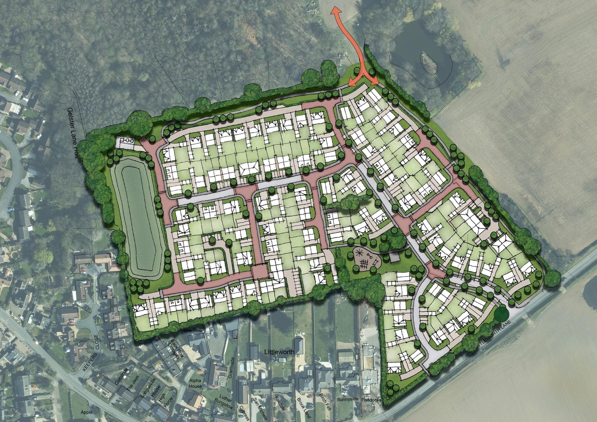 Views sought on plans for 130 property development including affordable ...