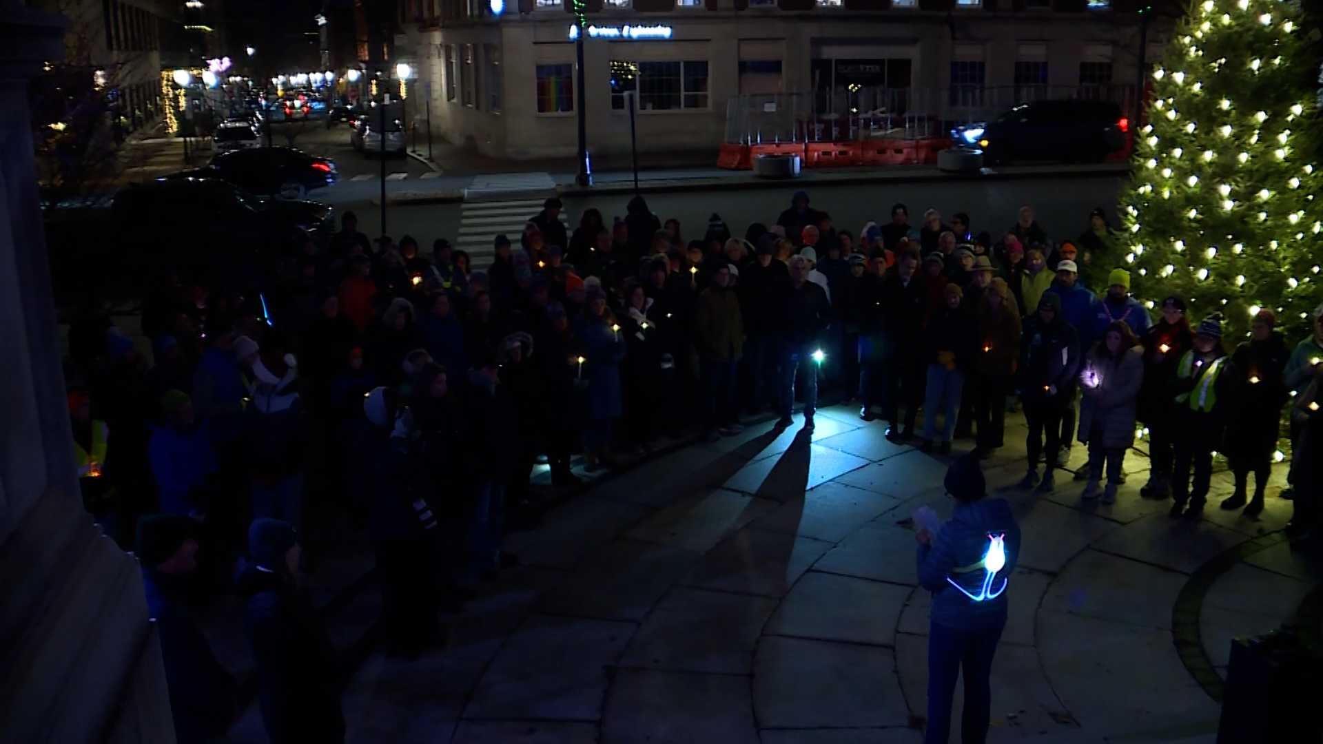 Everyone's best friend: Crowd gathers to honor runner hit, killed by ...