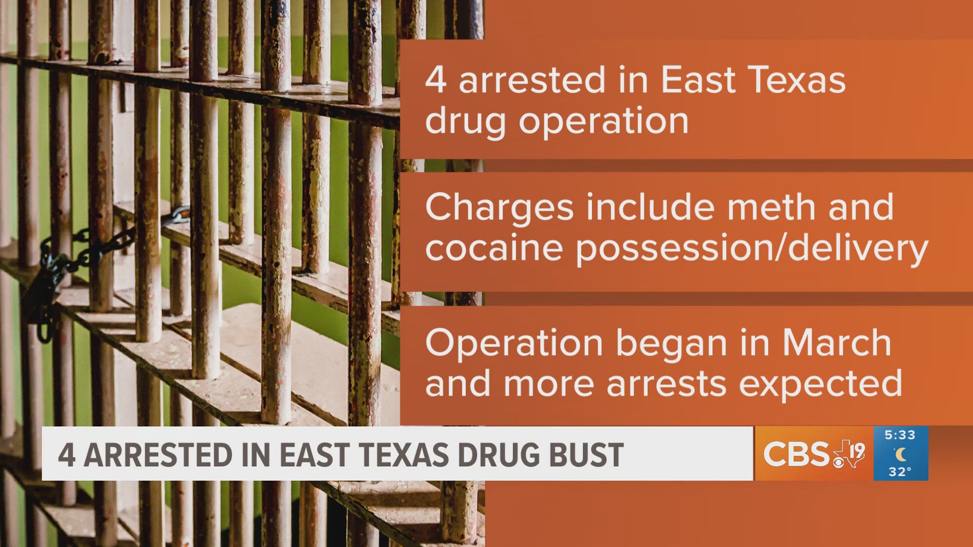 4 arrested in East Texas drug bust investigation