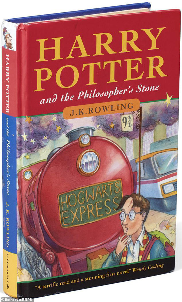 Harry Potter first edition which JK Rowling inscribed with 'You Know ...