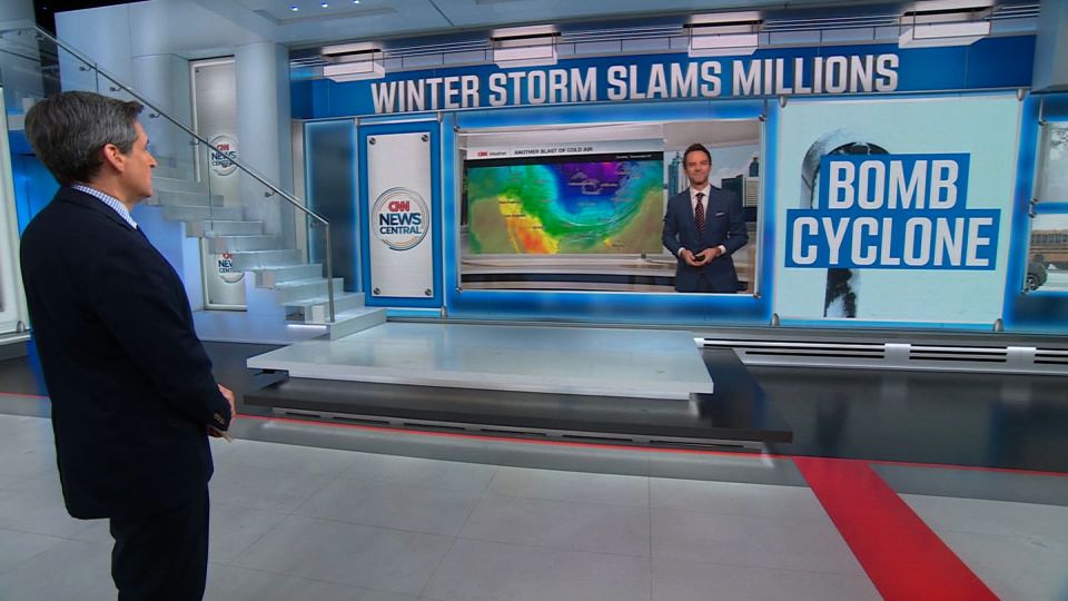 Bomb cyclone storm set to slam Northeastern United States