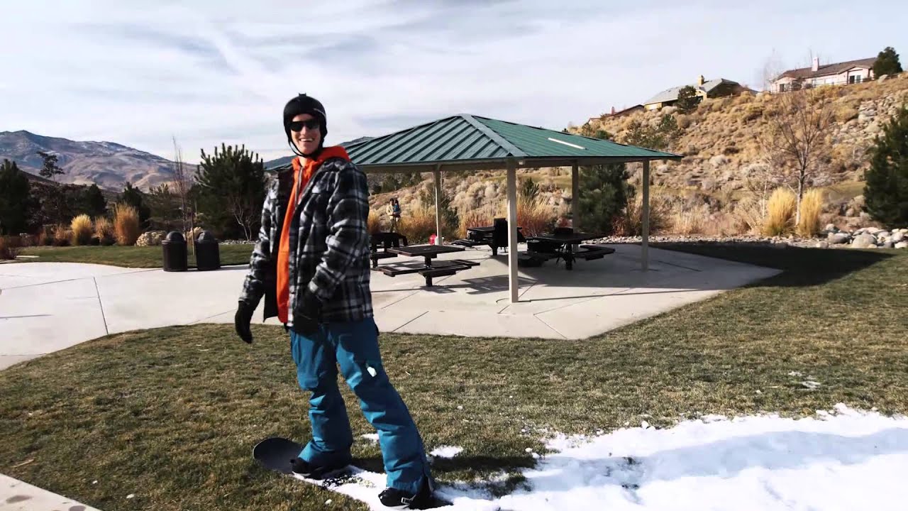 Trick Snowboarding Park Session