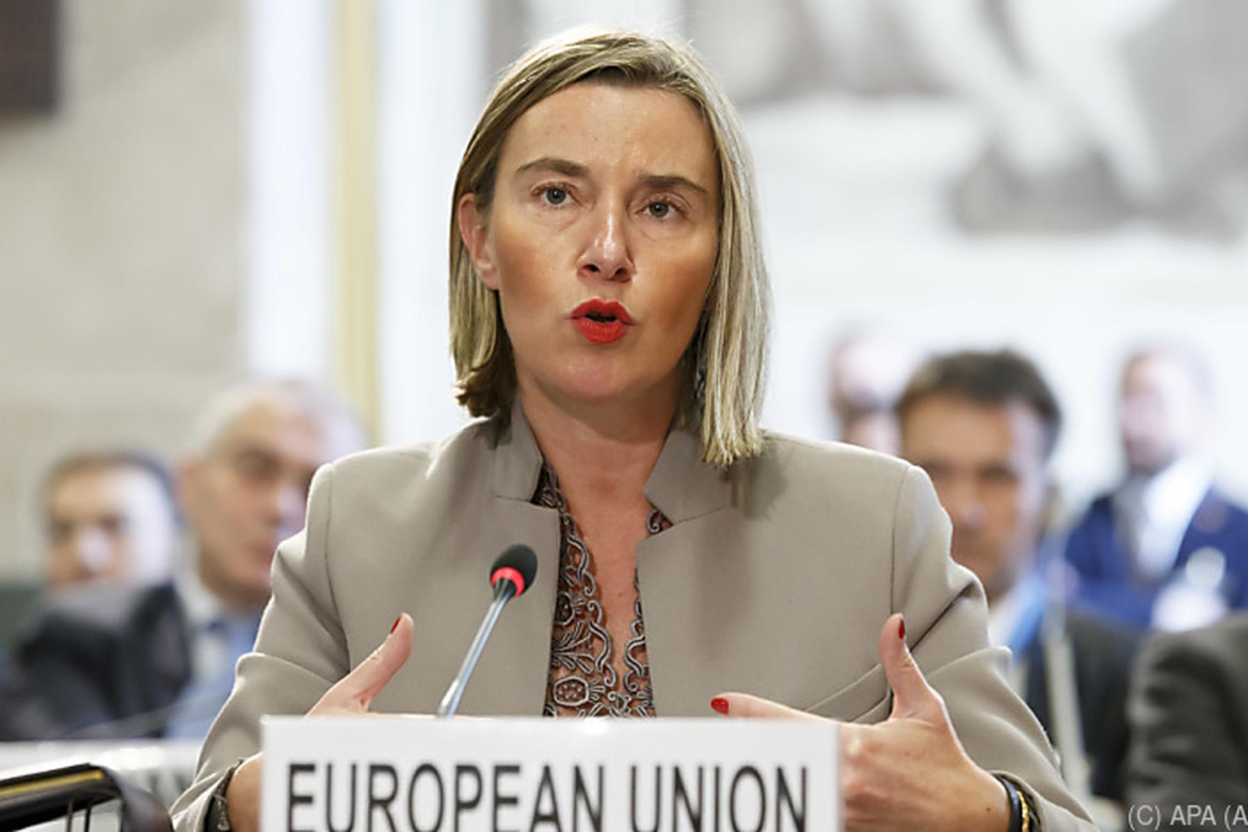 Betrugsverdacht: Ex-EU-Außenbeauftragte Mogherini festgenommen