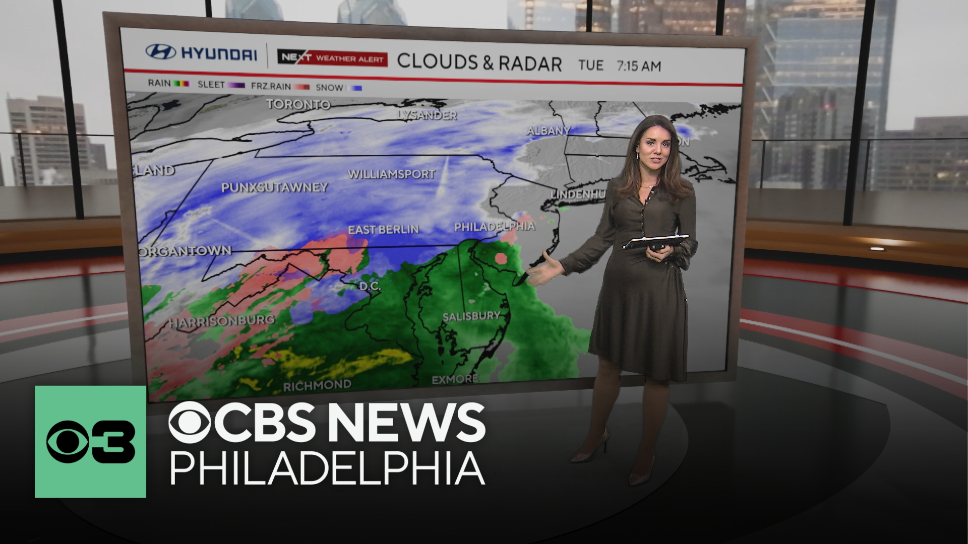 Mix of rain and snow arriving in Philadelphia area; tracking when and ...