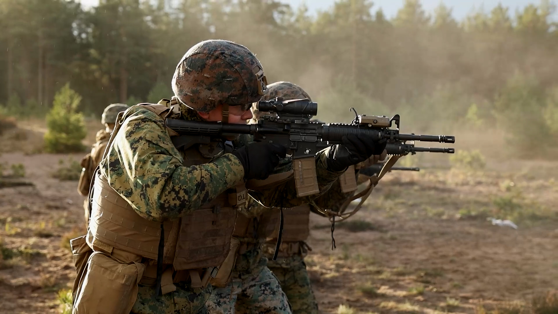 USMC Rifle Training Boosts Combat Readiness