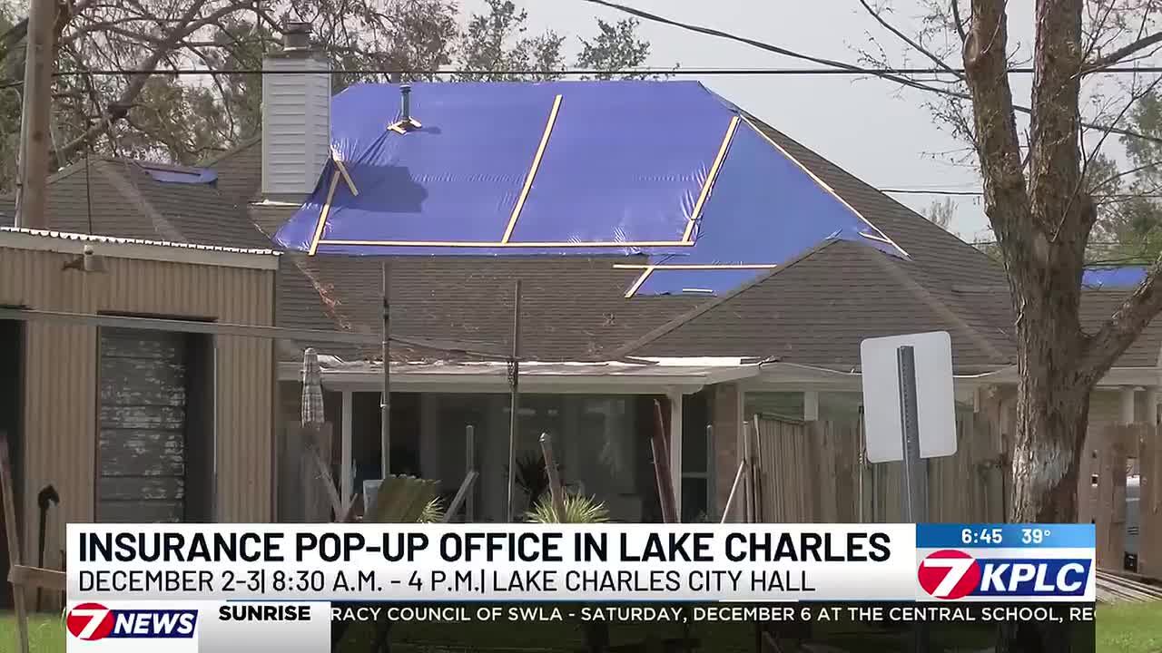Insurance experts hold pop-up office at Lake Charles City Hall to ...